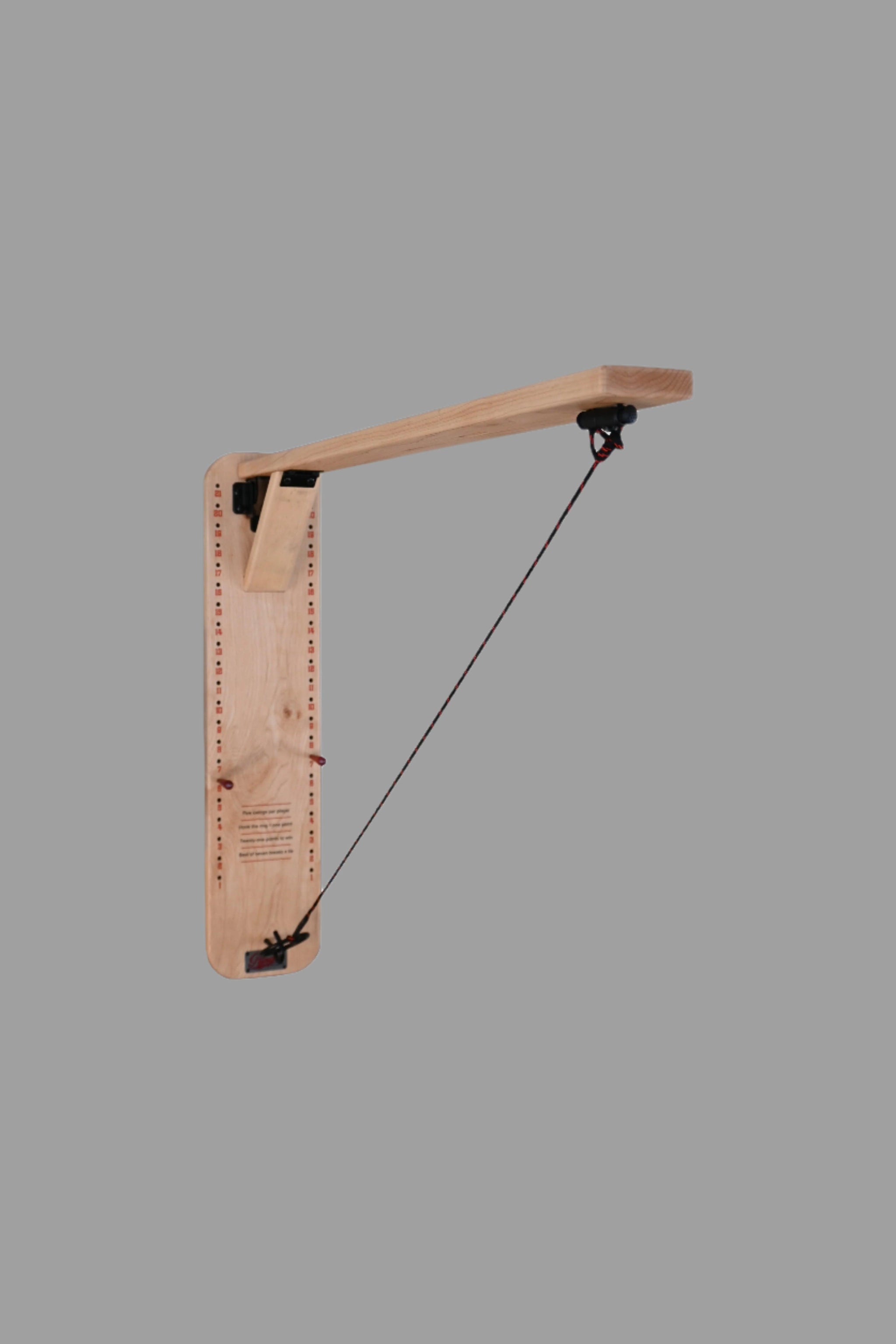 The Hook and Ring Game - Maple Indoor Premium Hook and Ring Board ...